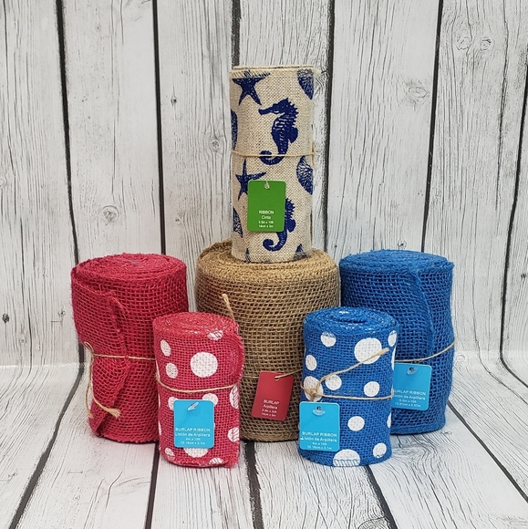 Other | New Rolls Of Burlap Bundle 6rolls | Poshmark